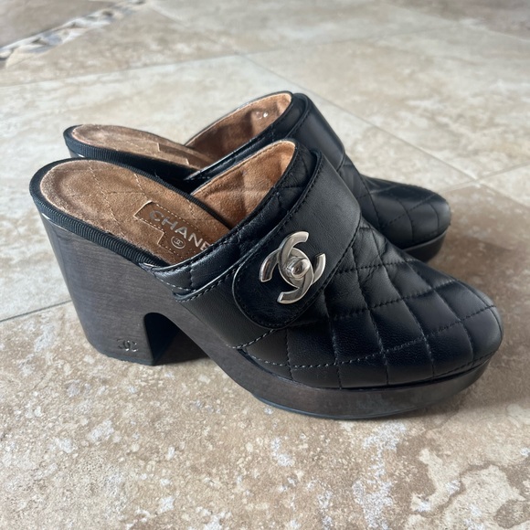 CHANEL | Shoes | Chanel Clogs | Poshmark